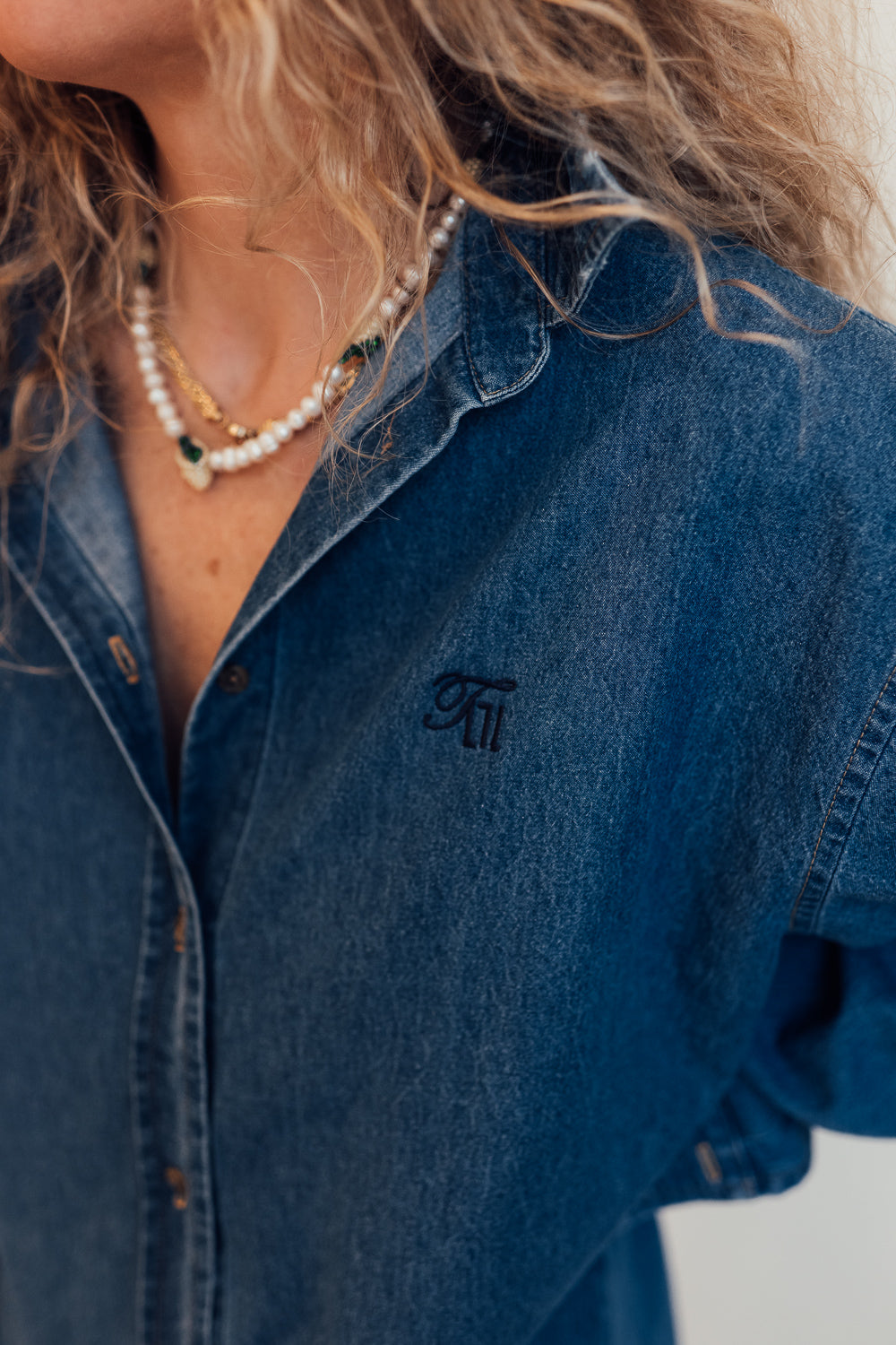 Hailey Jeans Blue shirt