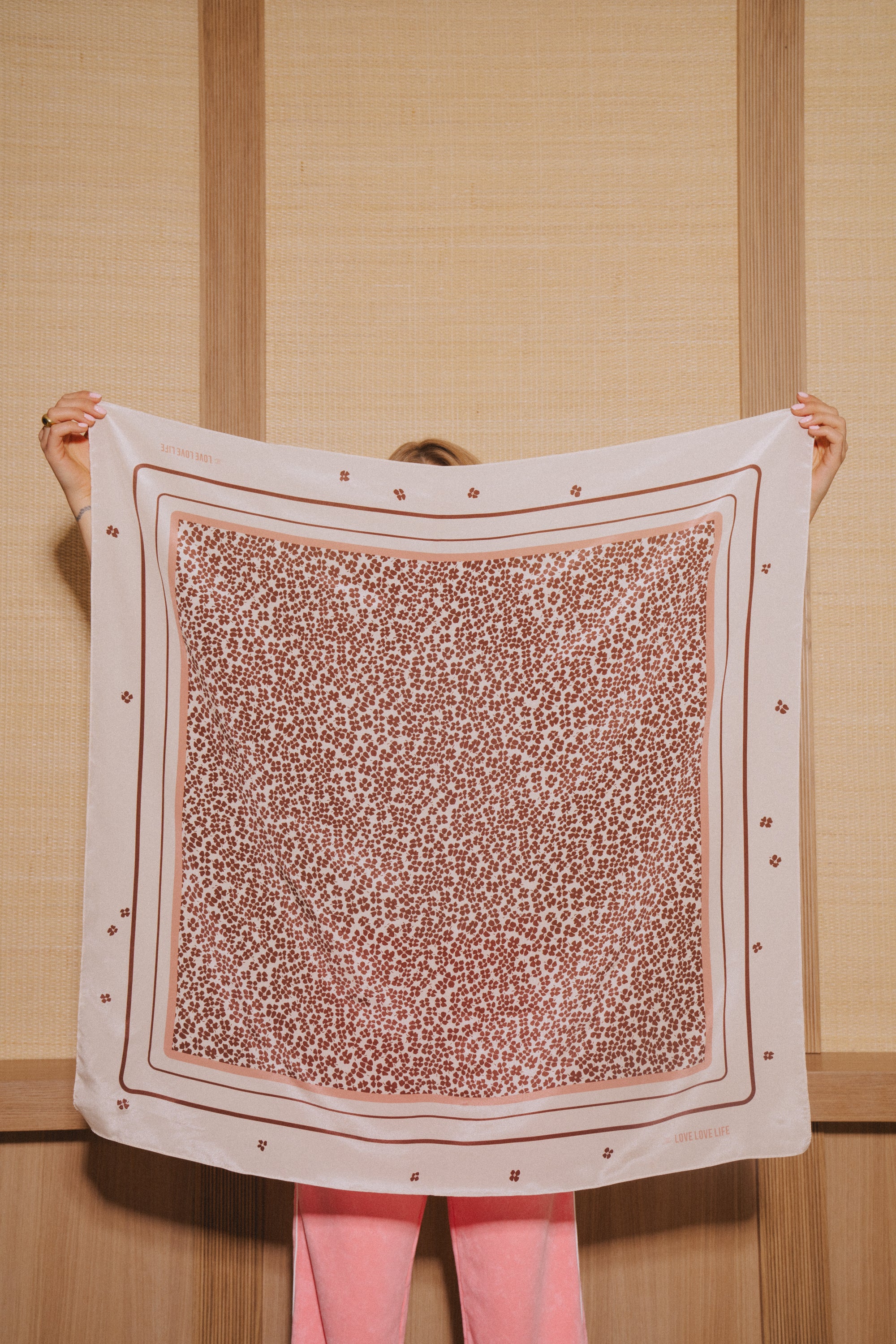 Bandana Bandi Petit Flowers Ecru